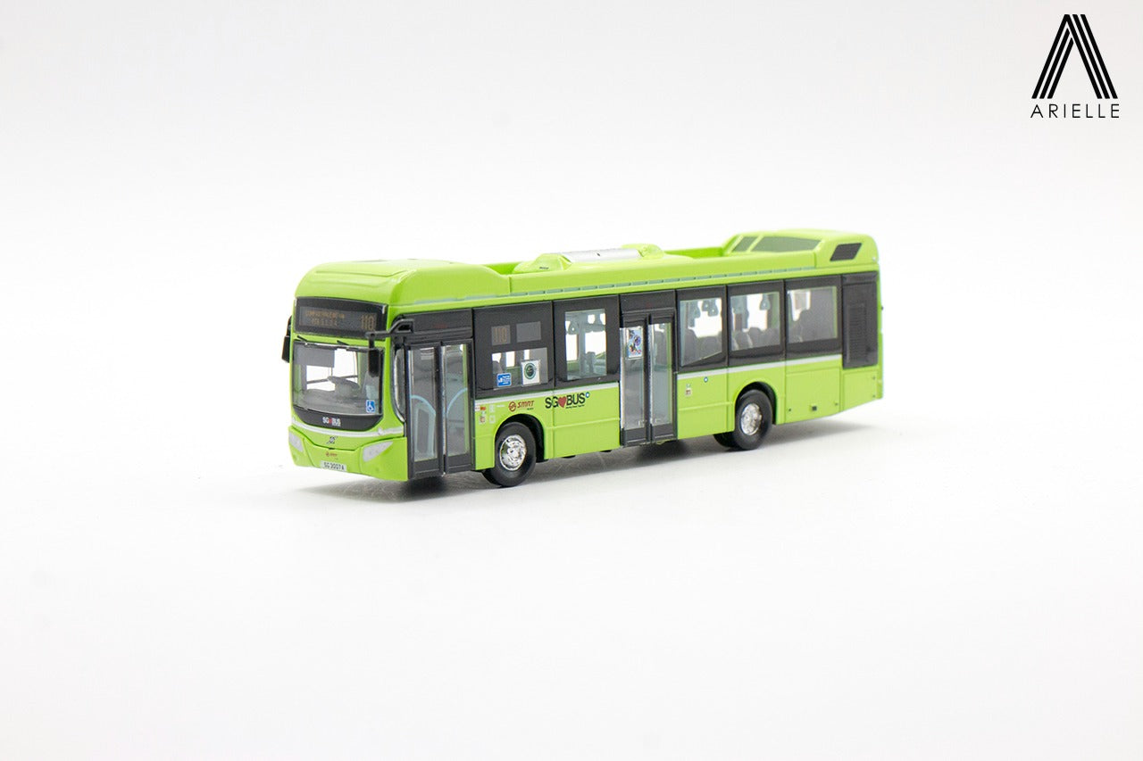 Singapore Bus - Volvo B5LH - Lush Green SMRT Buses Svc. 110 – KenShop SG