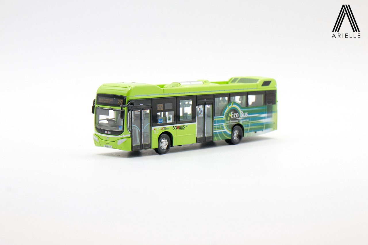 Singapore Bus - Volvo B5LH - Lush Green Eco-Bus SBST Svc. 272 – KenShop SG